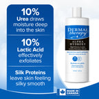Alpha Hydroxy Lotion | 10% Urea/10% Lactic Acid | Dermal Therapy-16oz